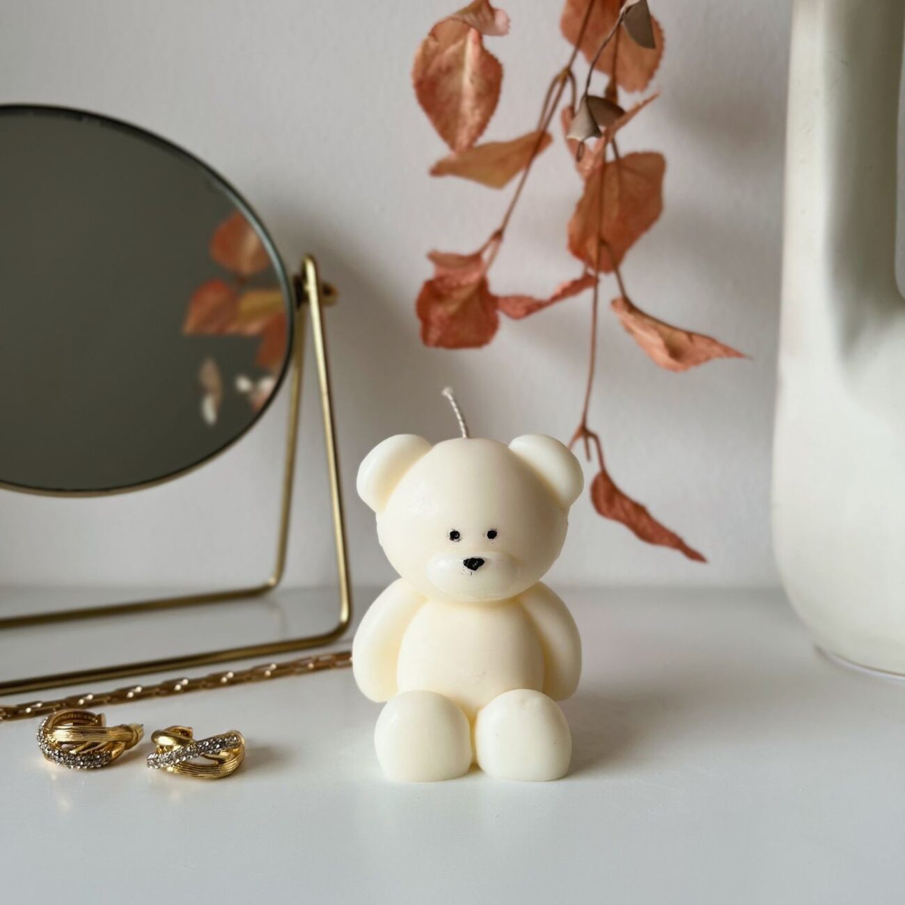 Αρωματικό Κερί "Teddy Bear" από Φυτικό Κερί Σόγιας - Athena Heartmade