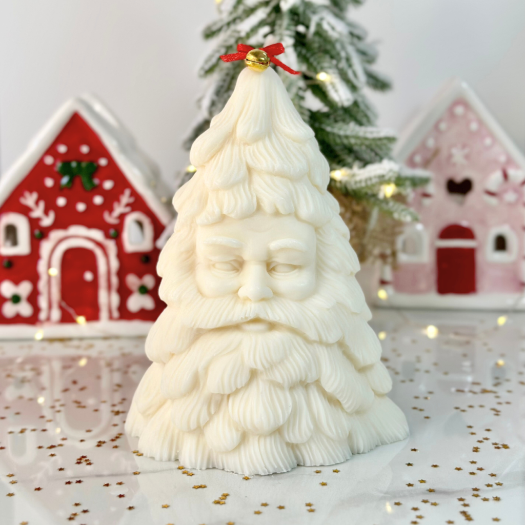 ΑΡΩΜΑΤΙΚΟ ΚΕΡΙ "SANTA TREE" ΑΠΟ ΦΥΤΙΚΟ ΚΕΡΙ ΣΟΓΙΑΣ - Athena Heartmade
